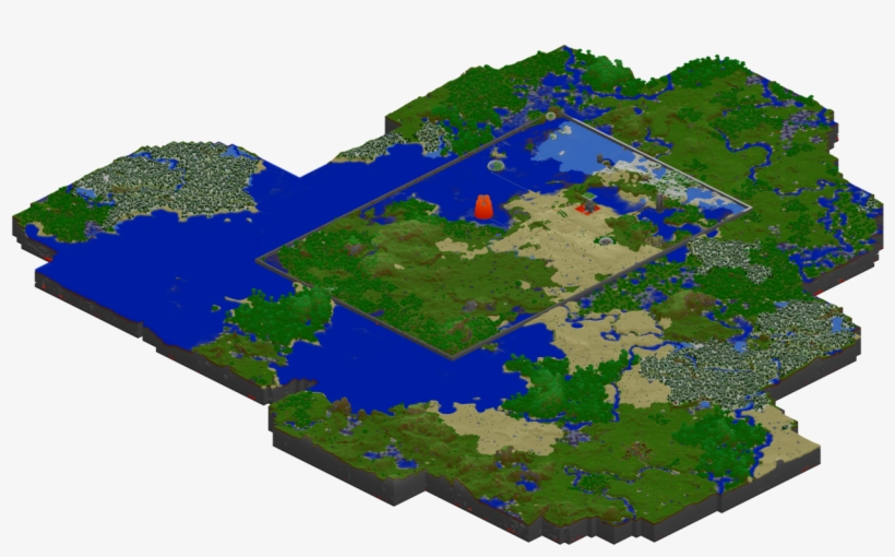 Download Transparent Current Minecraft Surface Map - PNGkit