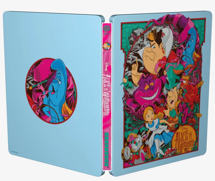 Download Transparent Alice In Wonderland Mondo Steelbook - PNGkit