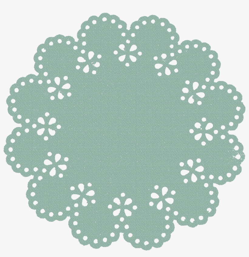 Download Transparent Paper Doily Embellishment Iridescent - Doily Paper ...