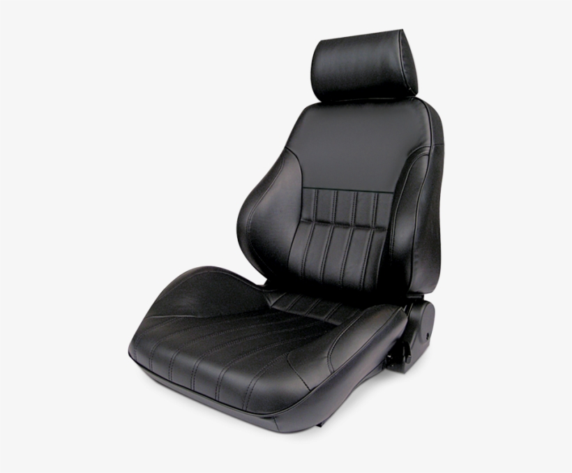 Mustang Procar Rally Smooth Back Seat, Black Leather, - Rally 1000 Seat ...