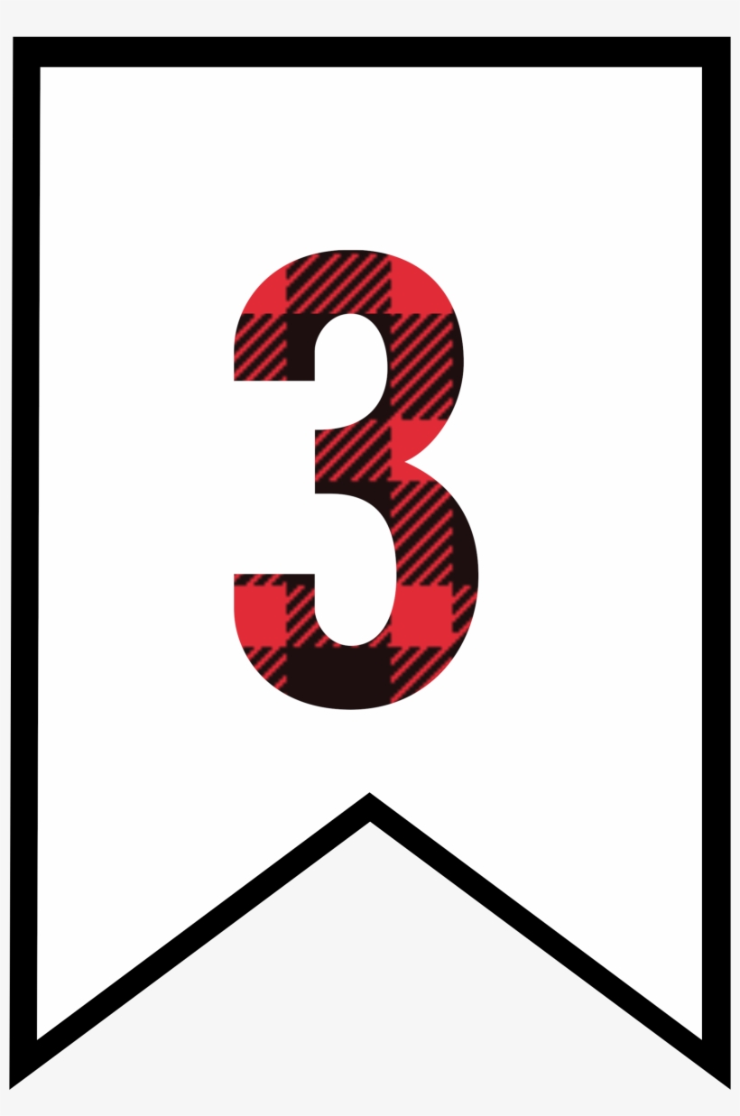 Buffalo Plaid Free Printable Banner Letters - Buffalo Plaid Letters ...