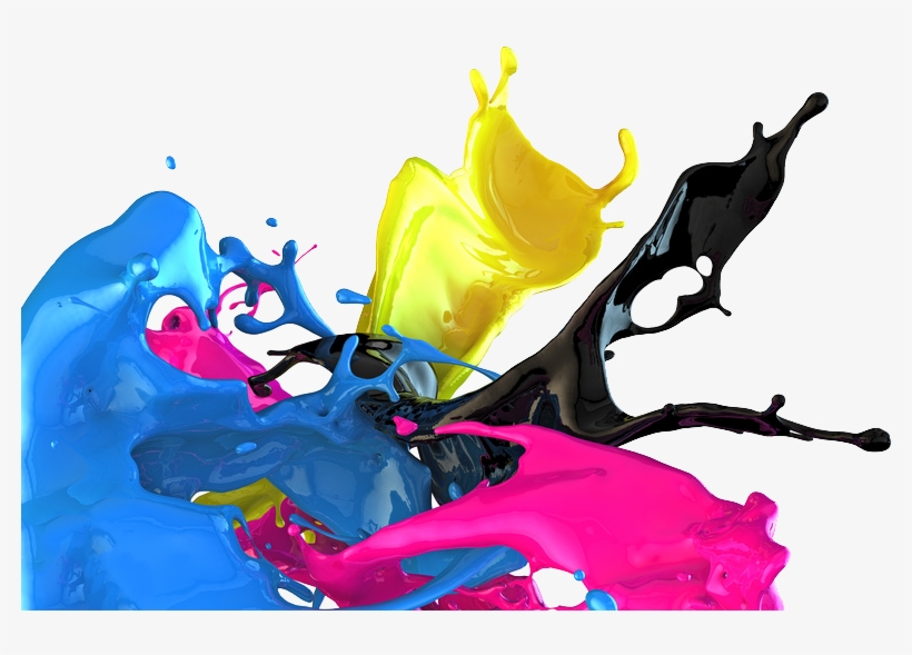 Color Splash Cmyk - 811x592 PNG Download - PNGkit