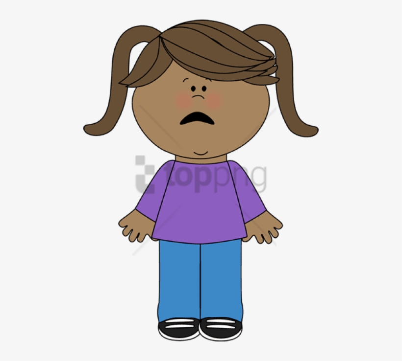 Clipart Confused Child Cartoon