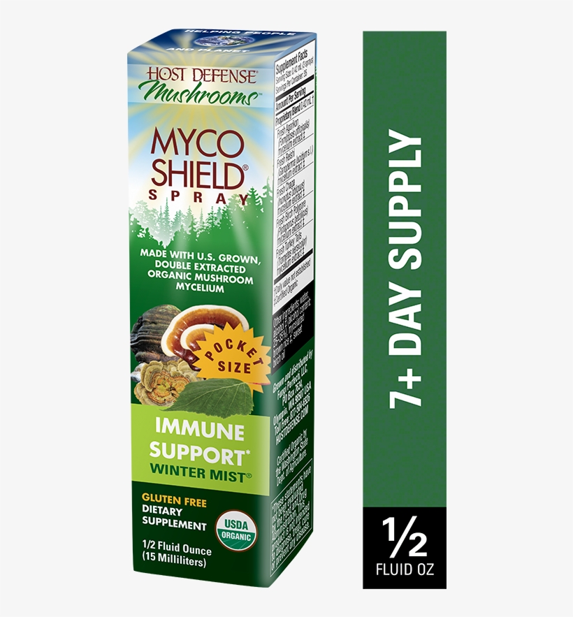 Mycoshield® Winter Mist® Spray - Fungi Perfecti Host Defense Mycoshield ...