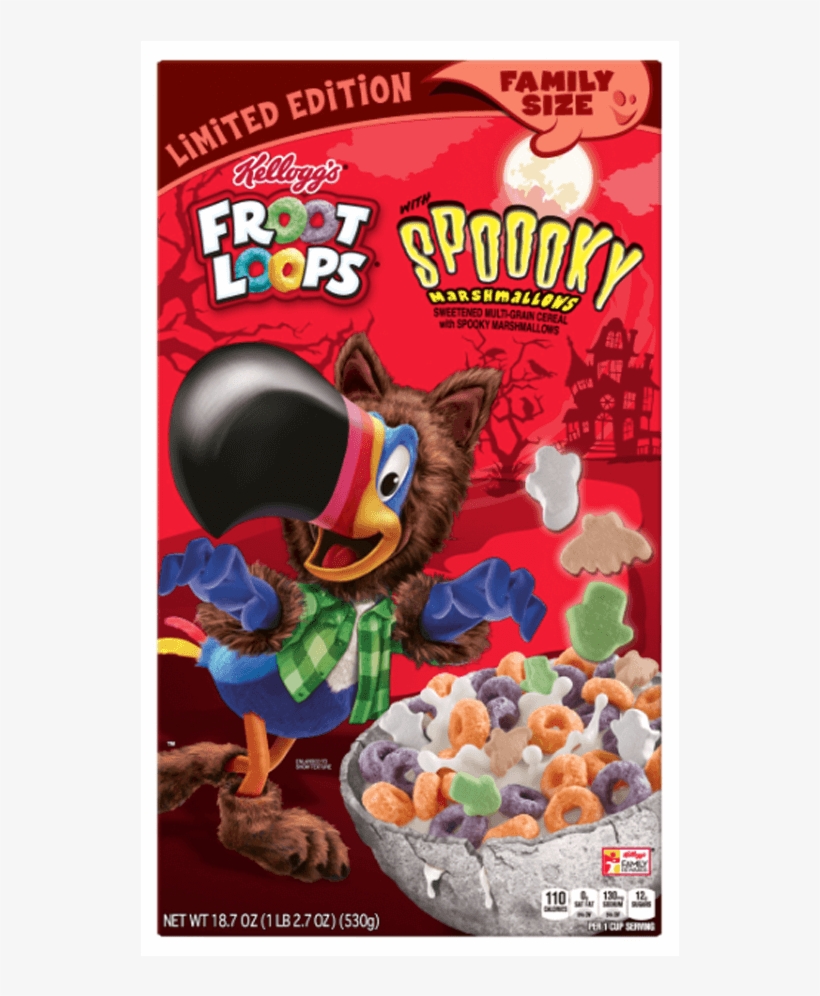 Packaging/pop/pos - Halloween Froot Loops - 1000x1000 PNG Download - PNGkit