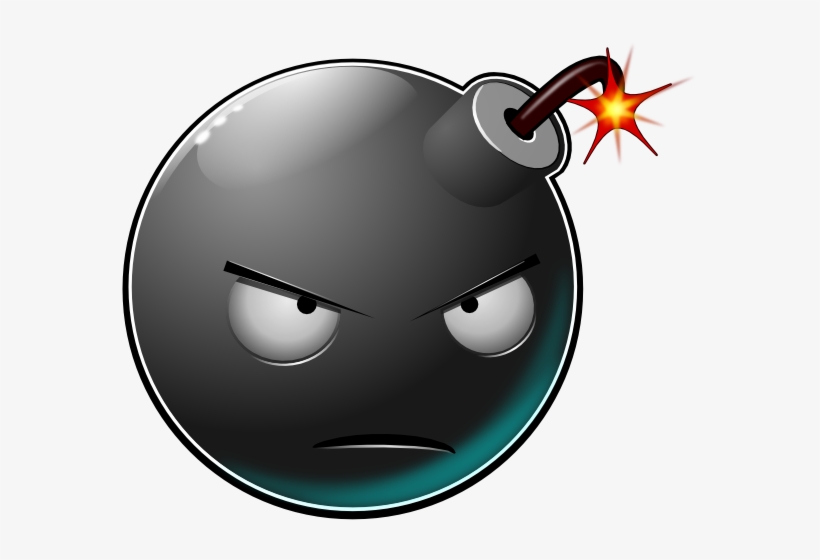 New Smiley - Bomb Smiley - 580x480 PNG Download - PNGkit