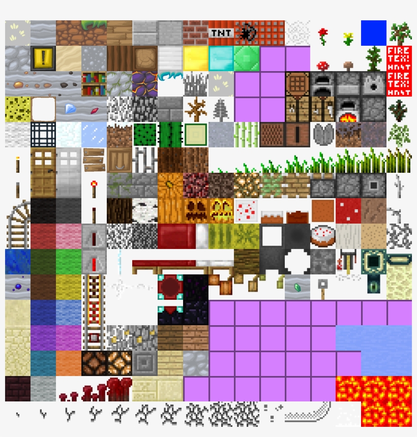 [128x] Tigershark2 - Minecraft Terrain Png - 2048x2048 PNG Download ...