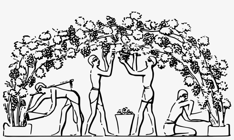 This Free Icons Png Design Of Egyptian Fresco 1 - 2400x1315 PNG ...