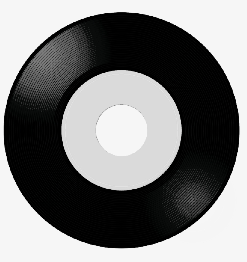Download Transparent Mb Image/png - Blank Vinyl Record Transparent - PNGkit