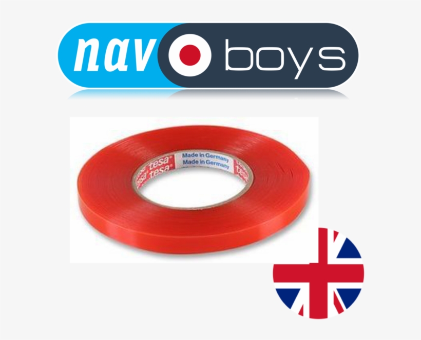 Tesa 4965 Double Sided Transparent Adhesive Tape 12mm - Circle ...