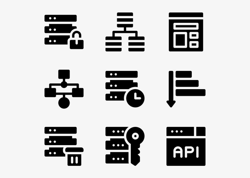 Database And Servers - 600x564 PNG Download - PNGkit