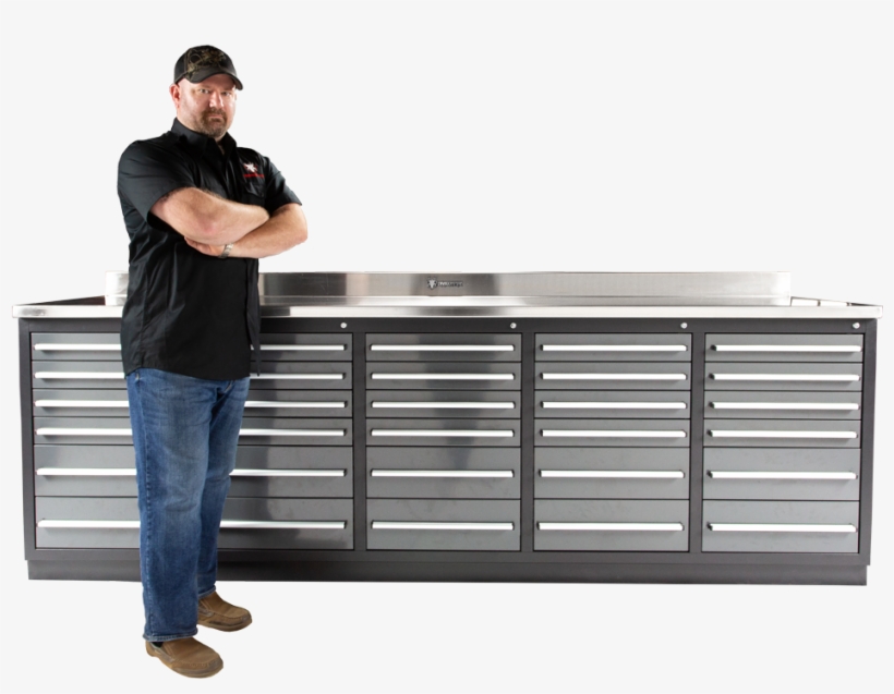 Workbench With Drawers - Standing - 1024x1024 PNG Download - PNGkit