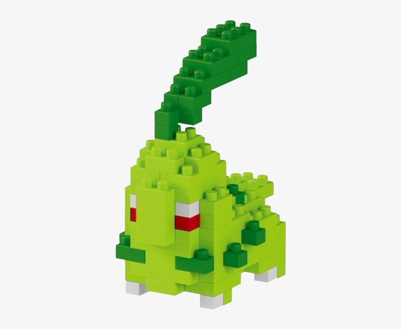 Inicio / Pokemon / Chikorita - Microblocks Pokemon - 950x950 PNG ...