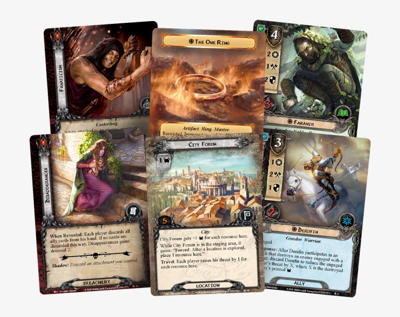Lord Of The Rings Lcg A Shadow In The East - Collectible Card Game ...