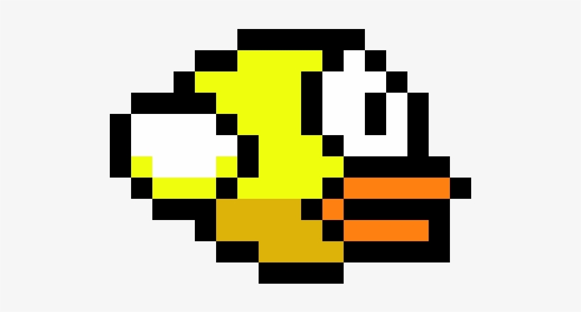 Flappy Bird - Pixel Art Flappy Bird - 780x690 PNG Download - PNGkit