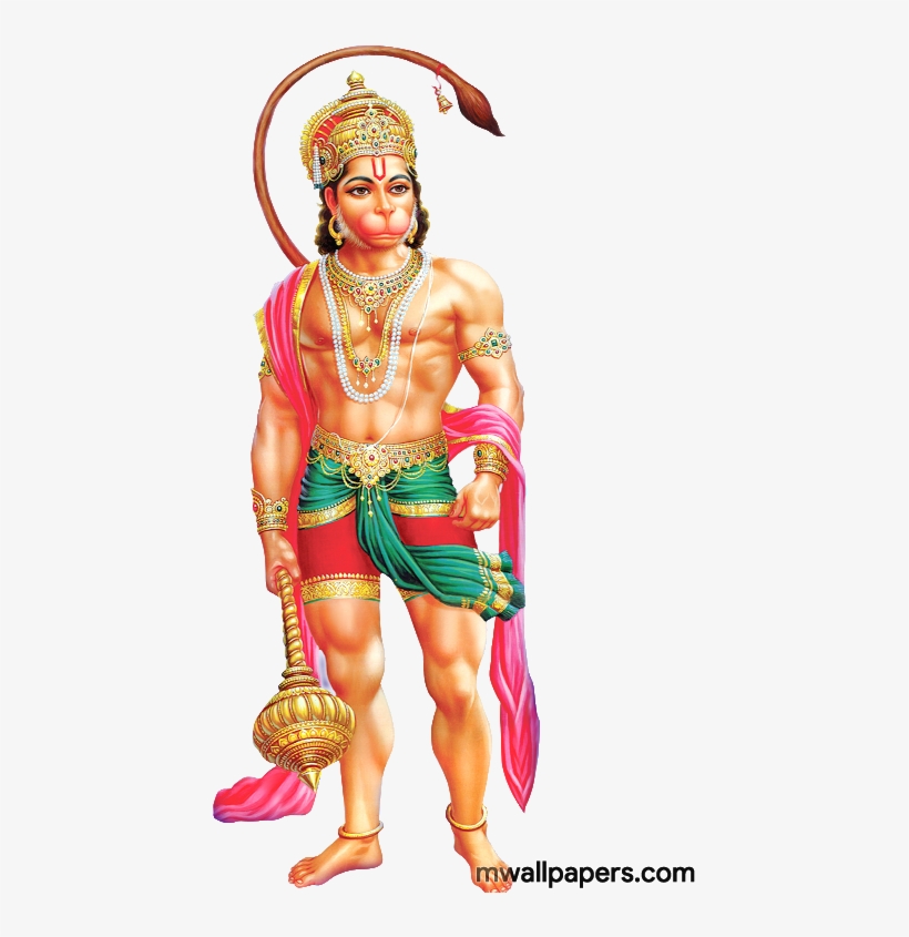 Anjaneya - Bajrang Bali Image Hd - 588x784 PNG Download - PNGkit