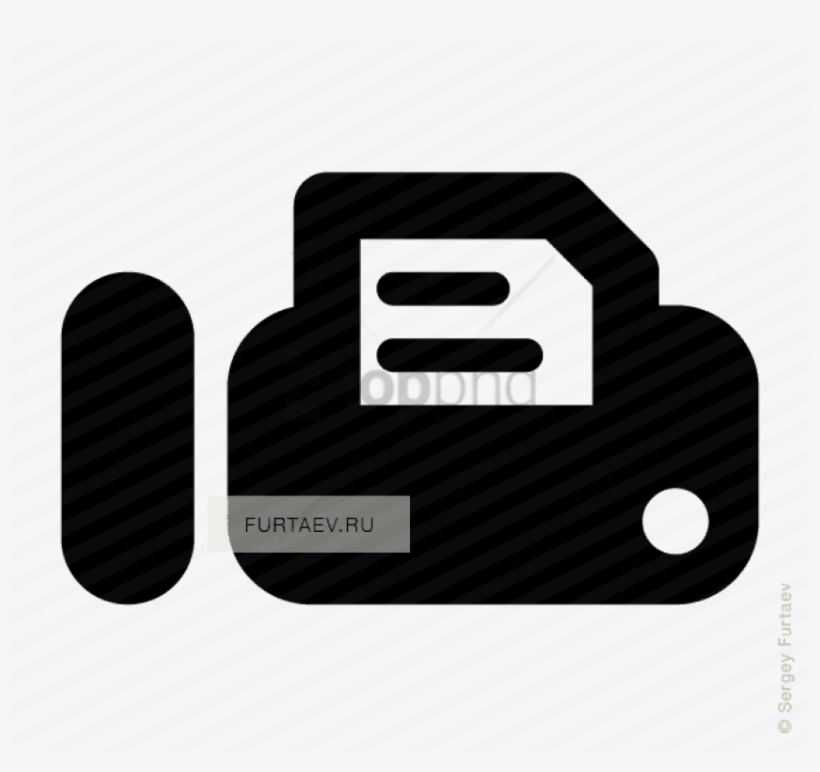 Free Png Vector Icon Of Fax Machine With Text Page - Fax And Phone ...