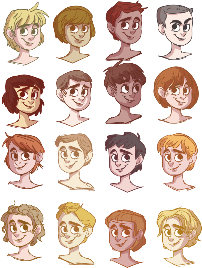 Download Drawing - Cartoon Boy Hair Drawing - Full Size PNG Image - PNGkit