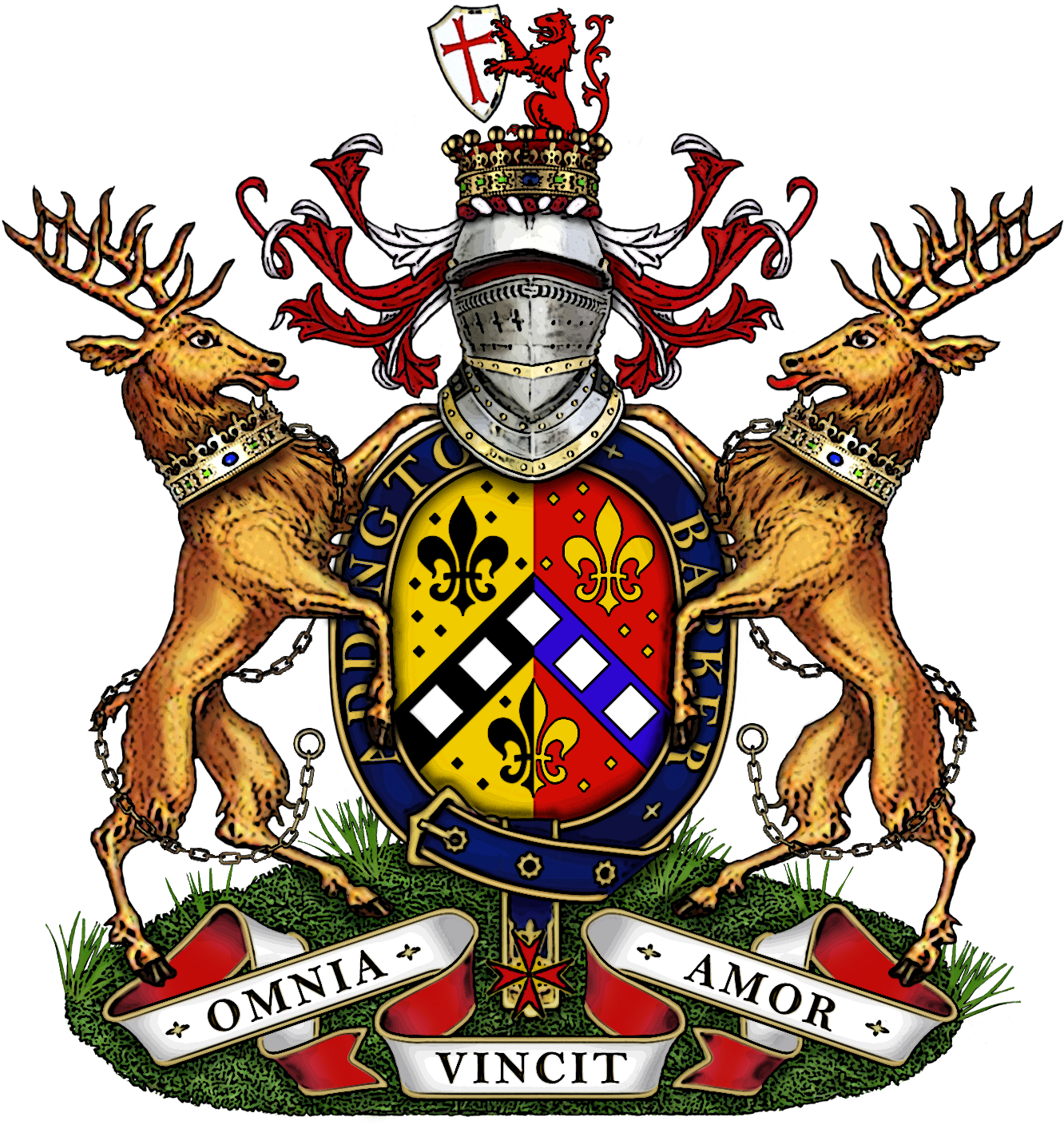 Download Addington-barker Coat Of Arms Family - National Emblem Of ...