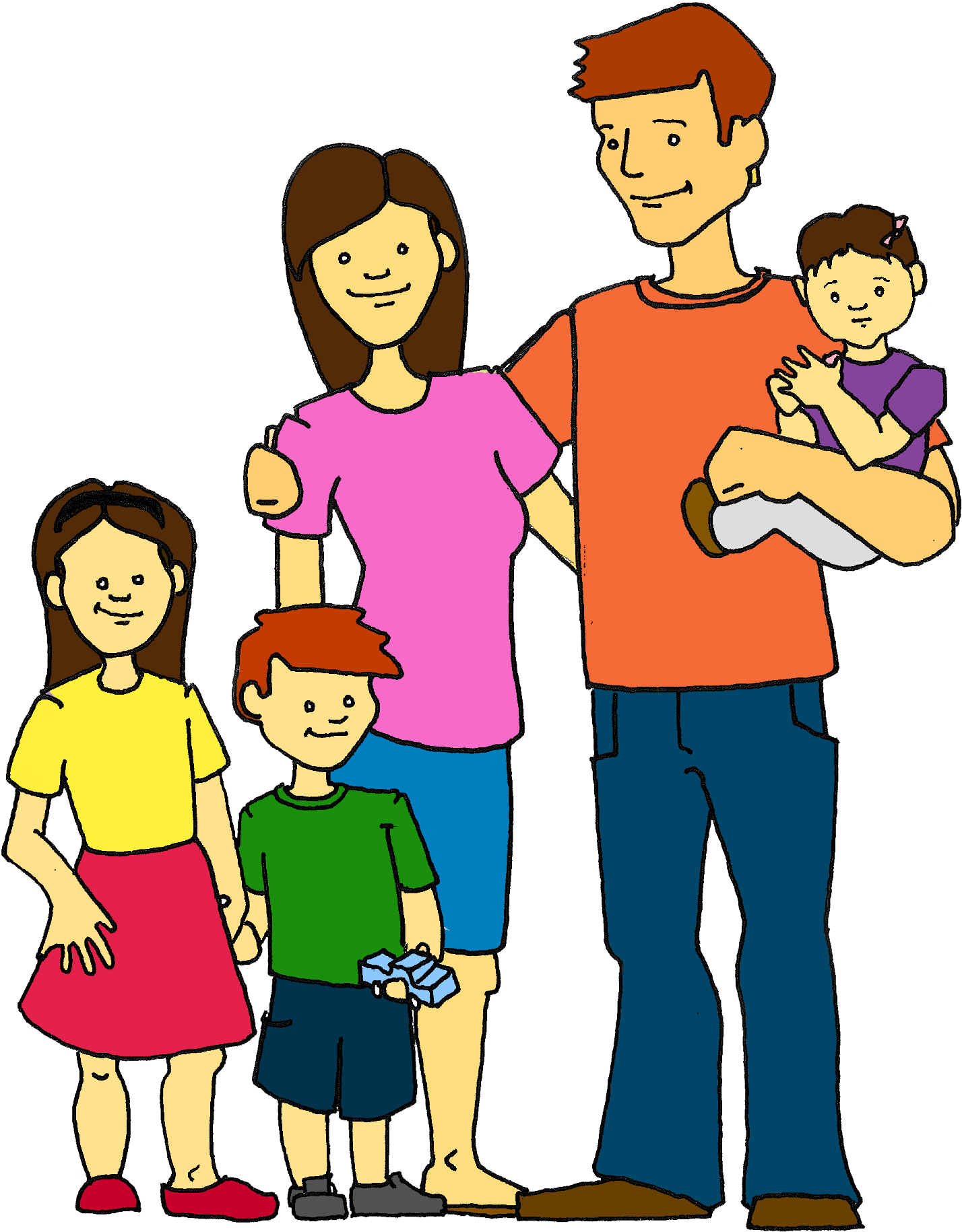 Download Happy Family Clip Art - Clip Art - Full Size PNG Image - PNGkit