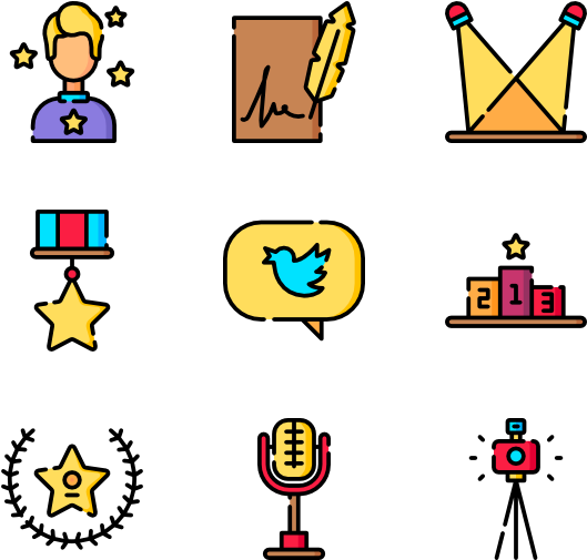 Download Fame 50 Icons - Full Size PNG Image - PNGkit