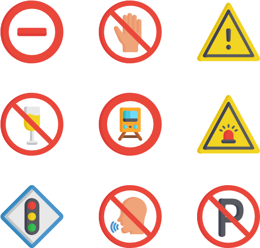 Download Signals - Prohibited Items On Board - Full Size PNG Image - PNGkit
