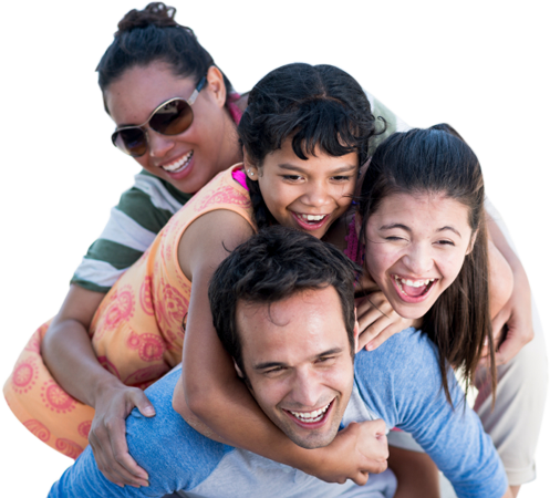 Download Happy Family Playing Around - Family - Full Size PNG Image ...