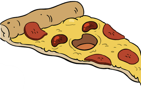 Download Pizza Slice Drawing Tumblr - Gif - Full Size PNG Image - PNGkit