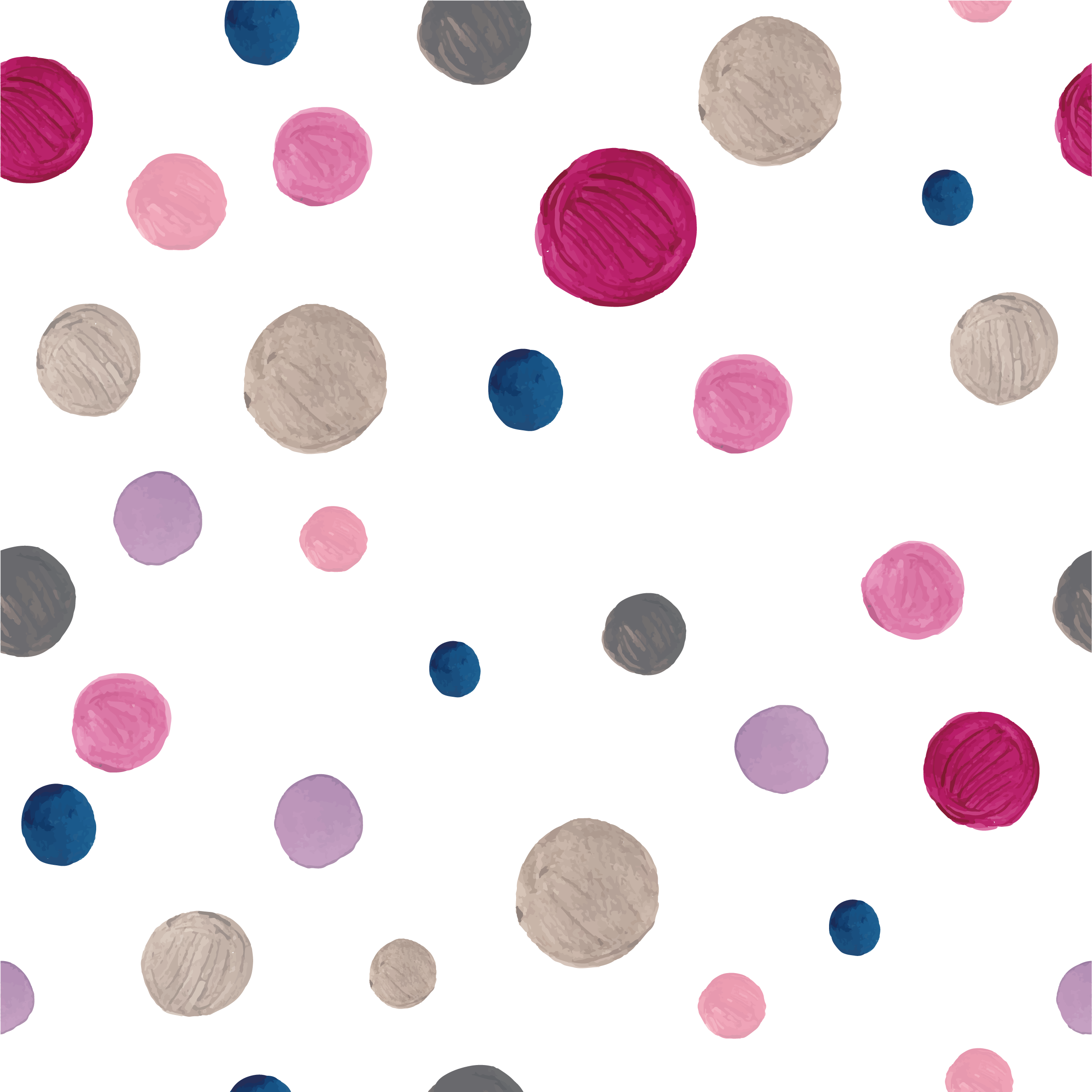 Download Polka Dot Watercolor Painting Pattern - Watercolor Painting ...