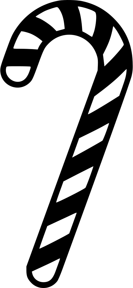 Download Candy Cane - - Candy Cane Svg Free - Full Size PNG Image - PNGkit