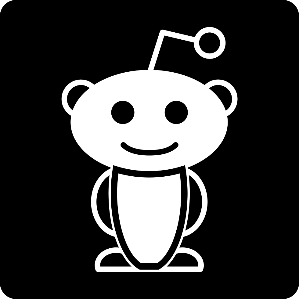 Download Transparent Reddit Logo - - Reddit White Logo - PNGkit