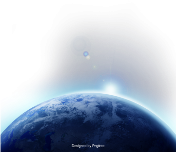 Download Sunrise In Space With Light Effect, Globe Navigational - Space ...