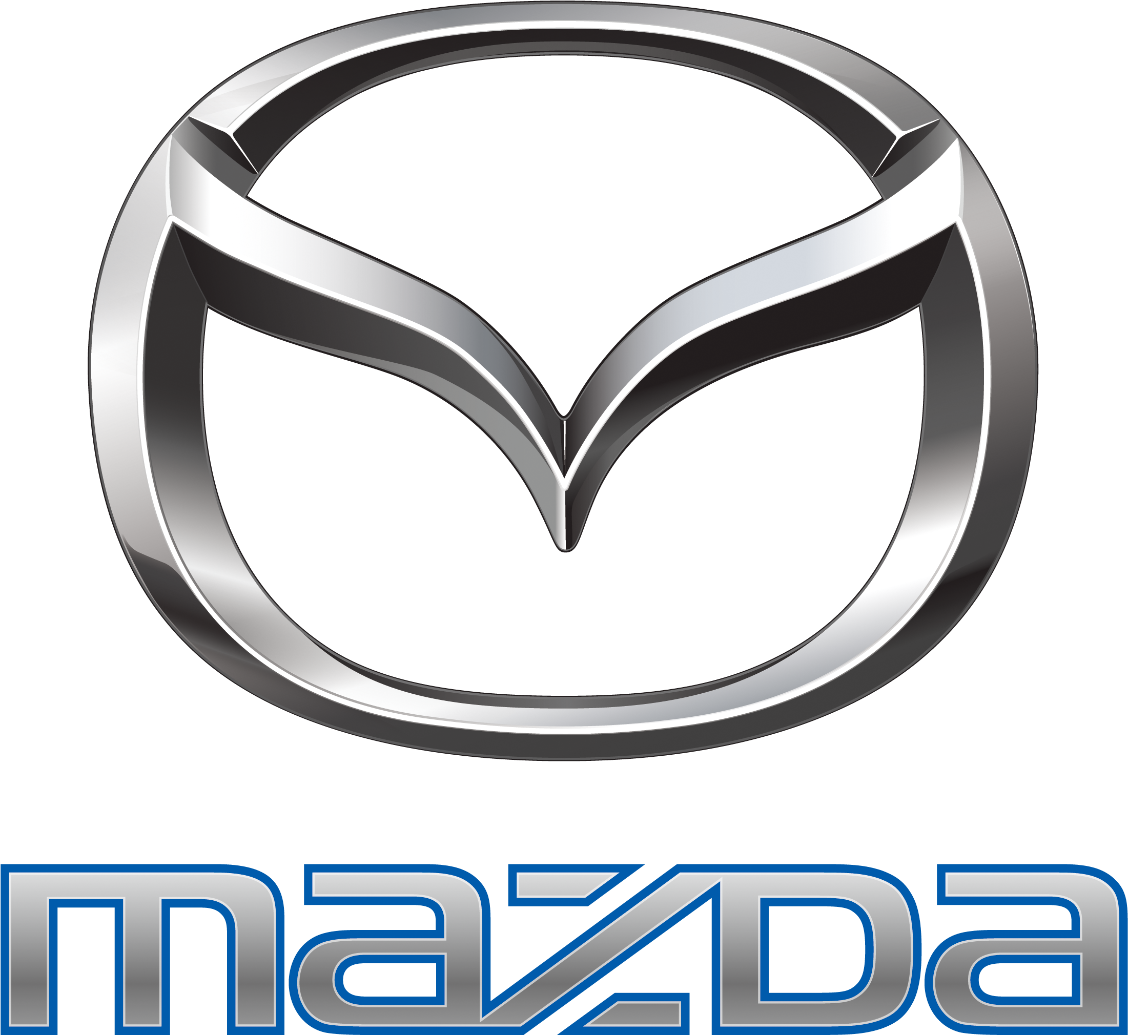 Download Transparent High Resolution Mazda Logo - PNGkit