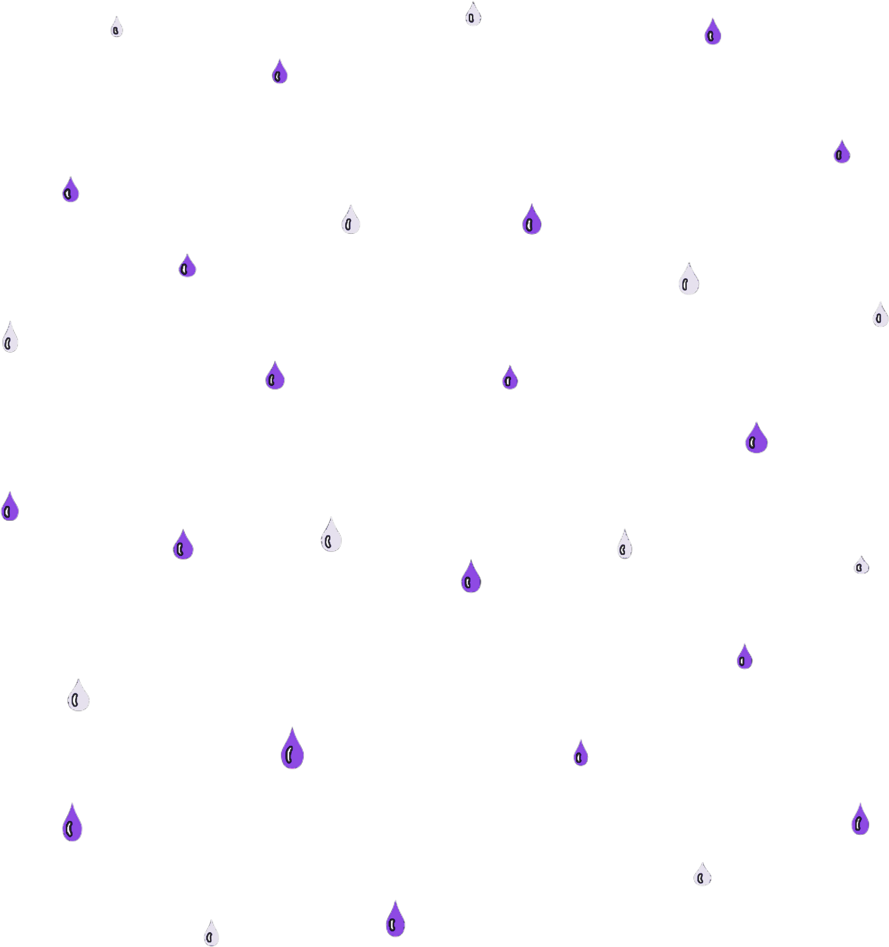 Download Rain Drops Watercolor Purple Purplerain Prince - Circle - Full Size PNG Image - PNGkit
