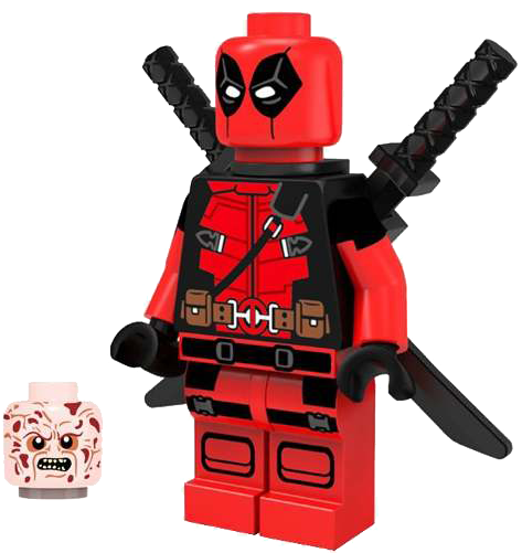 Download Deadpool Lego - Full Size PNG Image - PNGkit