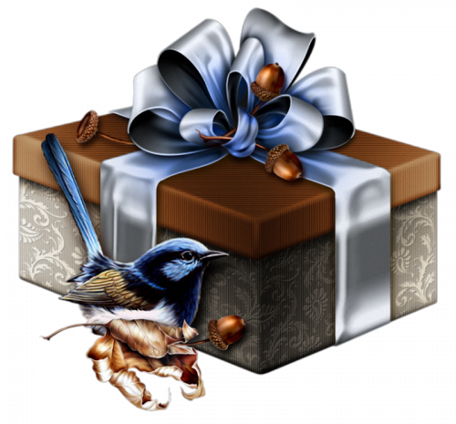 Download Tube / Png - Transparent Christmas Silver Gift - Full Size PNG ...