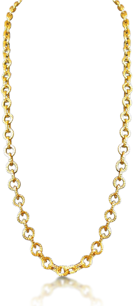 Download Gold Chain - Gold Chain Vector Png - Full Size PNG Image - PNGkit