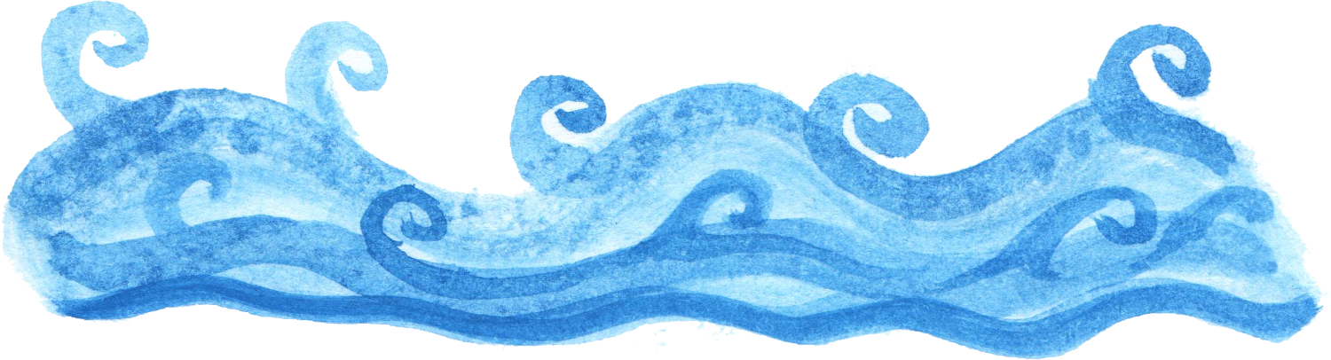 Download Watercolor Ocean Wave 2 4 - Ocean Wave Png - Full Size PNG ...