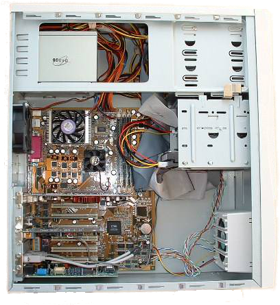 Download Computer Sytem Open Computer - Computer - Full Size PNG Image ...