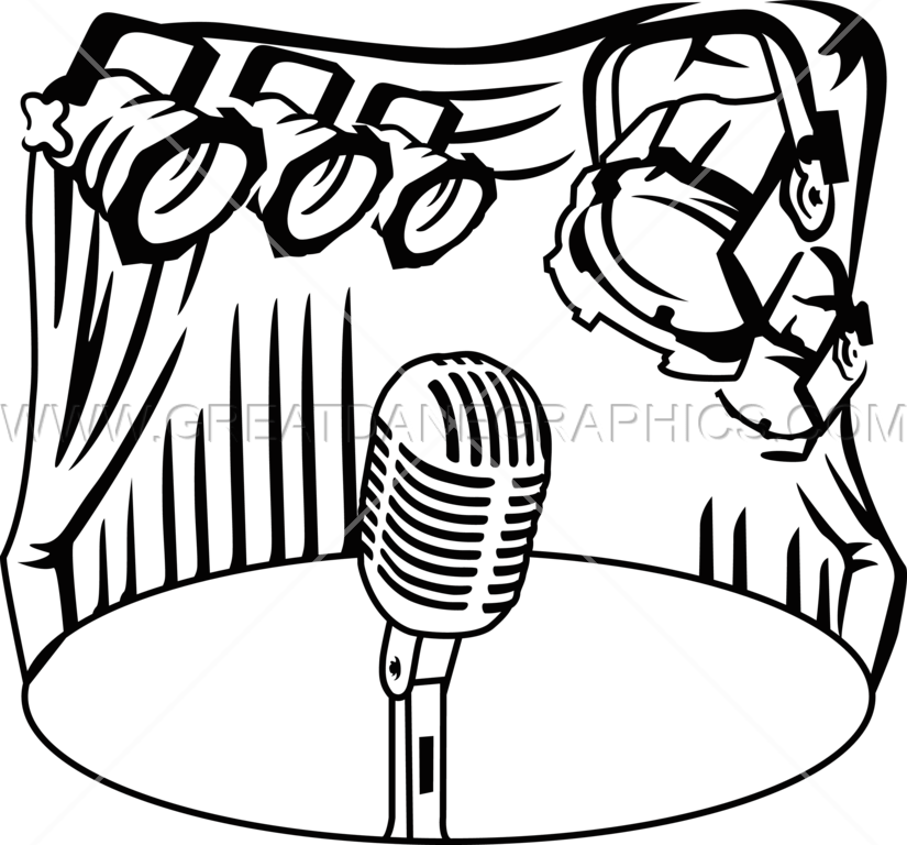 Download 28 Collection Of Stage Drawing Png - Lights On Stage Drawing ...