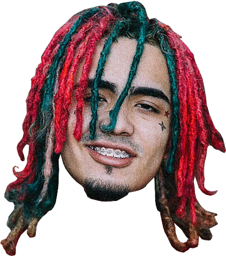 Download Lilpump Head - Lil Pump Face No Background - Full Size PNG ...