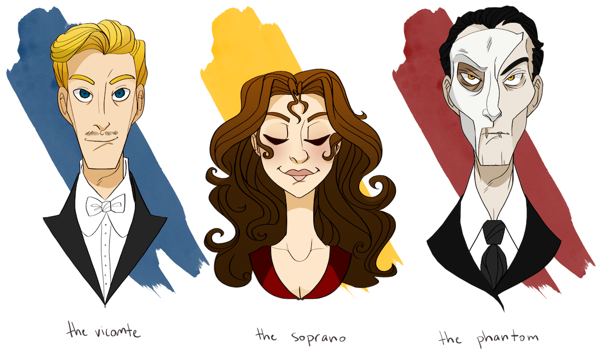 Phantom Of The Opera Cartoon