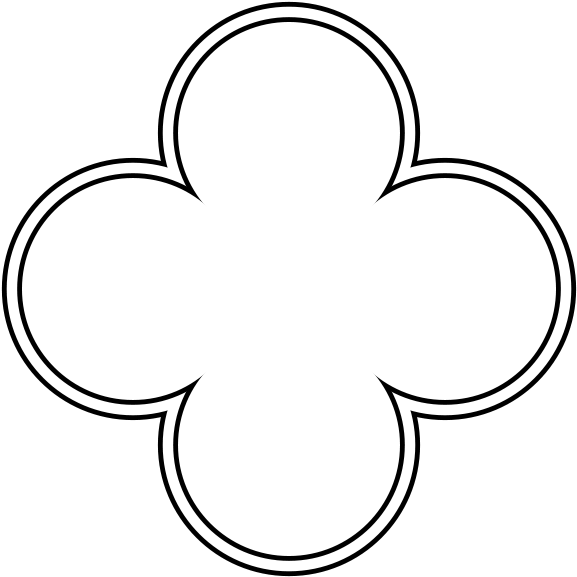 Quatrefoil Shape Clipart Images