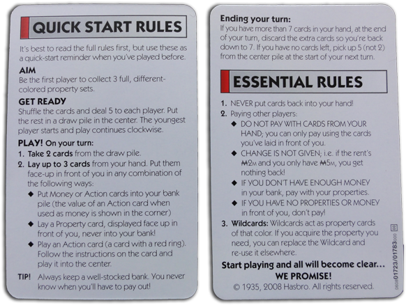 Download Monopoly Deal Quick Start Rules Cards - Monopoly Deal - Full ...
