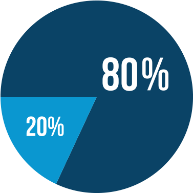 Download Transparent Leave Comment Cancel Reply - 80 Pie Chart - PNGkit