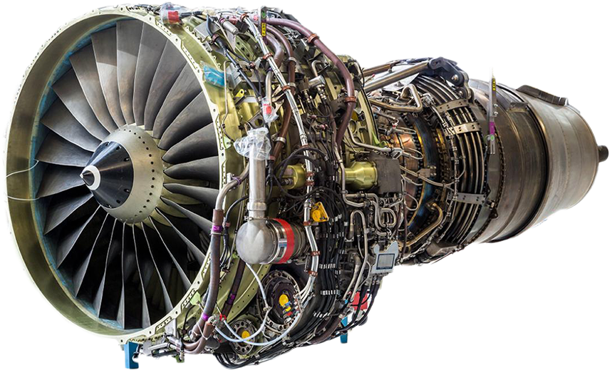 Download Jet Gas Turbine Engine - Jet Engine - Full Size PNG Image - PNGkit