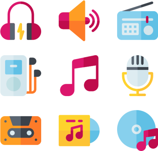 Download Music - Graphic Design - Full Size PNG Image - PNGkit