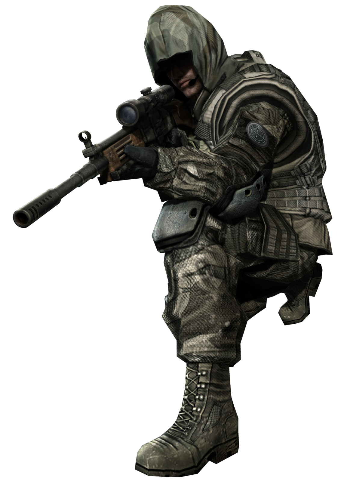 Download Teach Me How To Quickscope - Black Ops 2 Soldier Png - Full ...