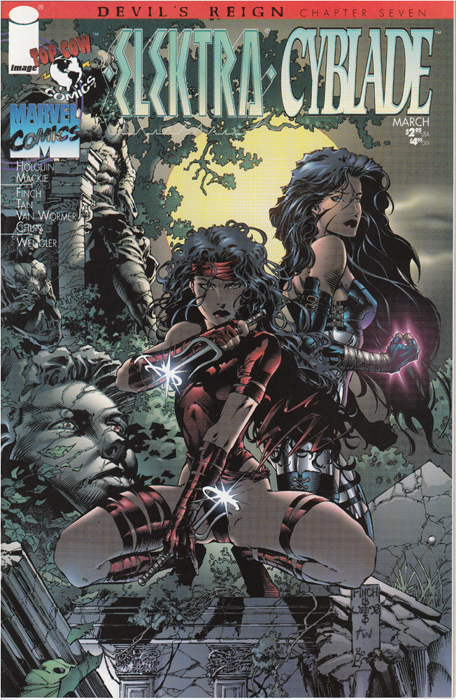 Download Devil's Reign/7 “elektra Cyblade” - Fear And Loathing Comic ...