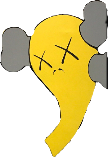 Download Kaws Sticker - Kaws Clip Art - Full Size PNG Image - PNGkit